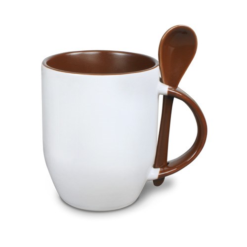 Spoon Mug Bruin – beker 330 ml.